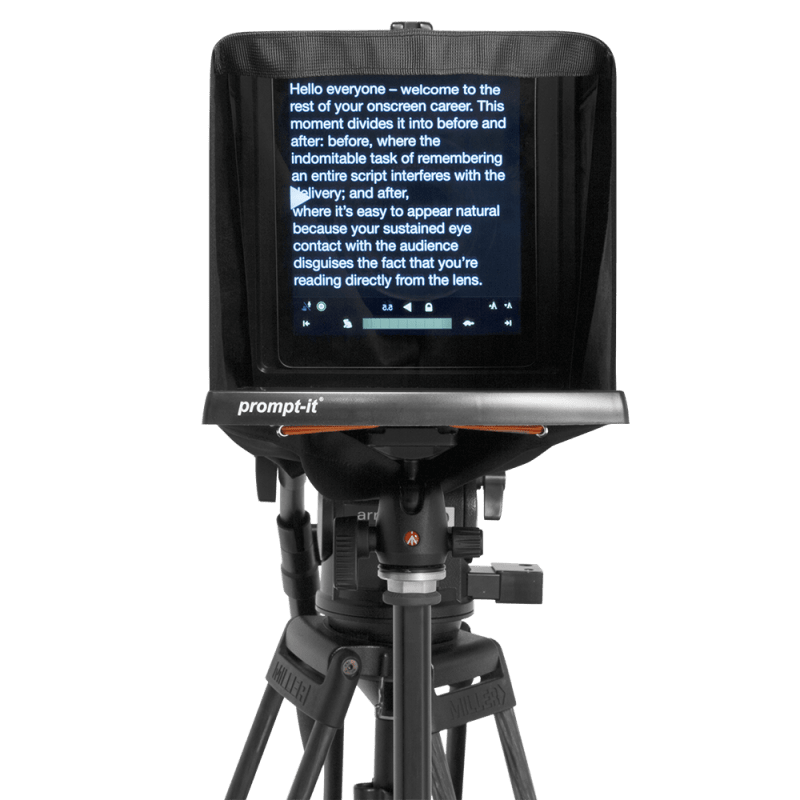 Prompt-it Teleprompters – Teleprompters and autocues for camera ...